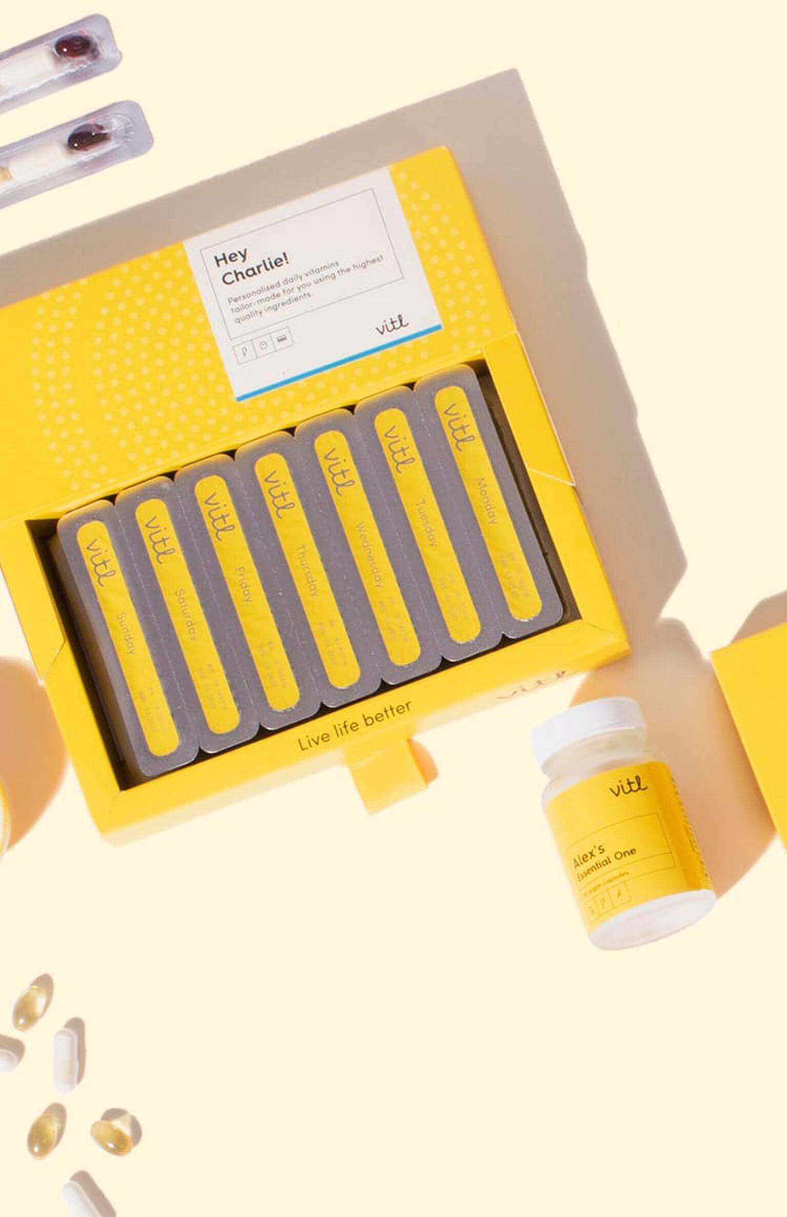 Personalised vitamins, DNA kits, blood tests & more | Vitl